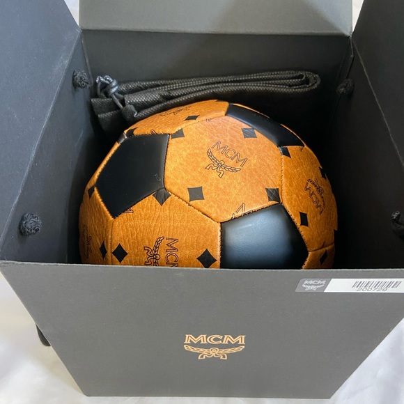 MCM | Accessories | Mcm Limited Edition Soccer Ball | Poshmark
